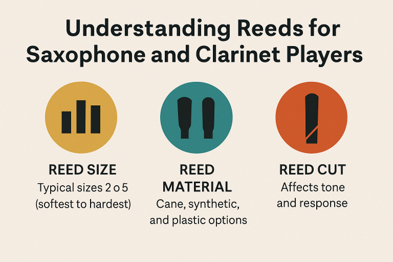 Understanding Reeds for Clarinets and Saxophones - Brighton Music Academy